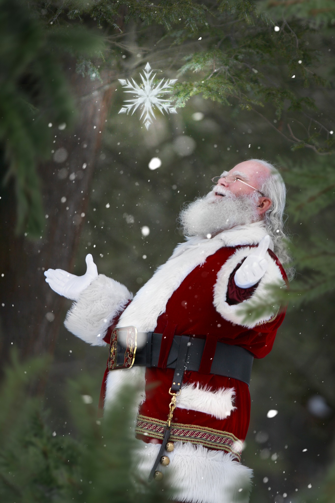 York Maine - Seacoast Moms Santa at the Barn - Santa Randy